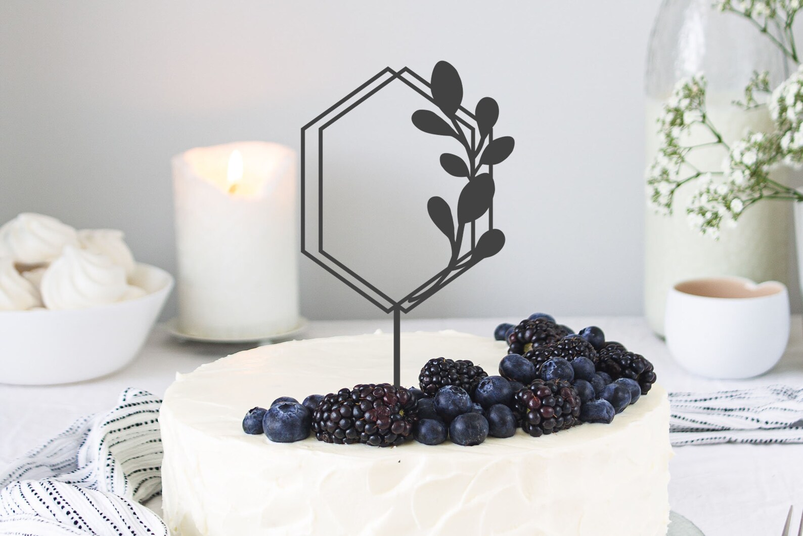 Cake Topper Frame Svg Birthday Cake Topper Svg Cake Topper - Etsy