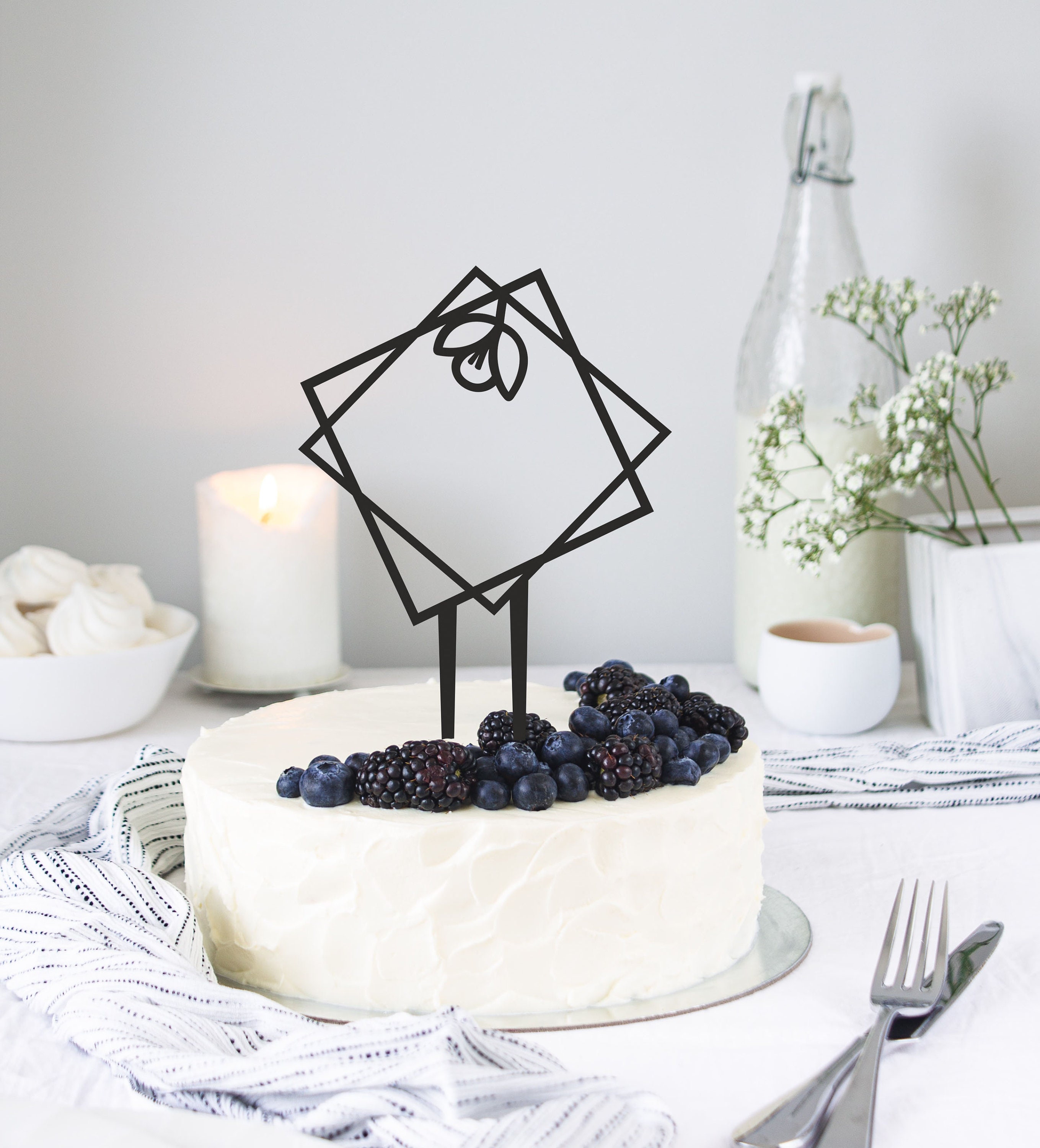 Wedding Cake Topper Svg Birthday Topper Svg Flower Wreath - Etsy