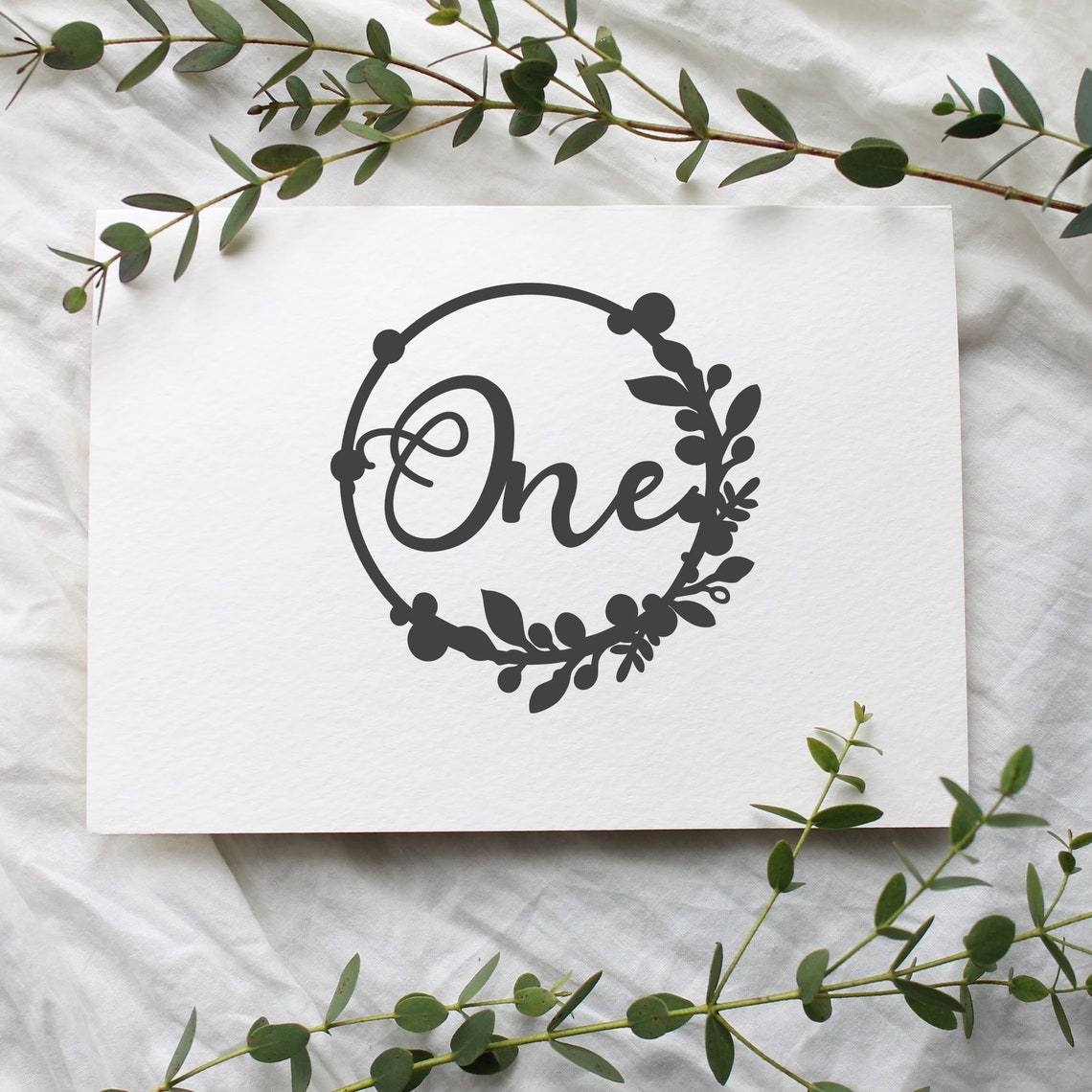 One SVG First Birthday SVG First Birthday Diy Cut File - Etsy