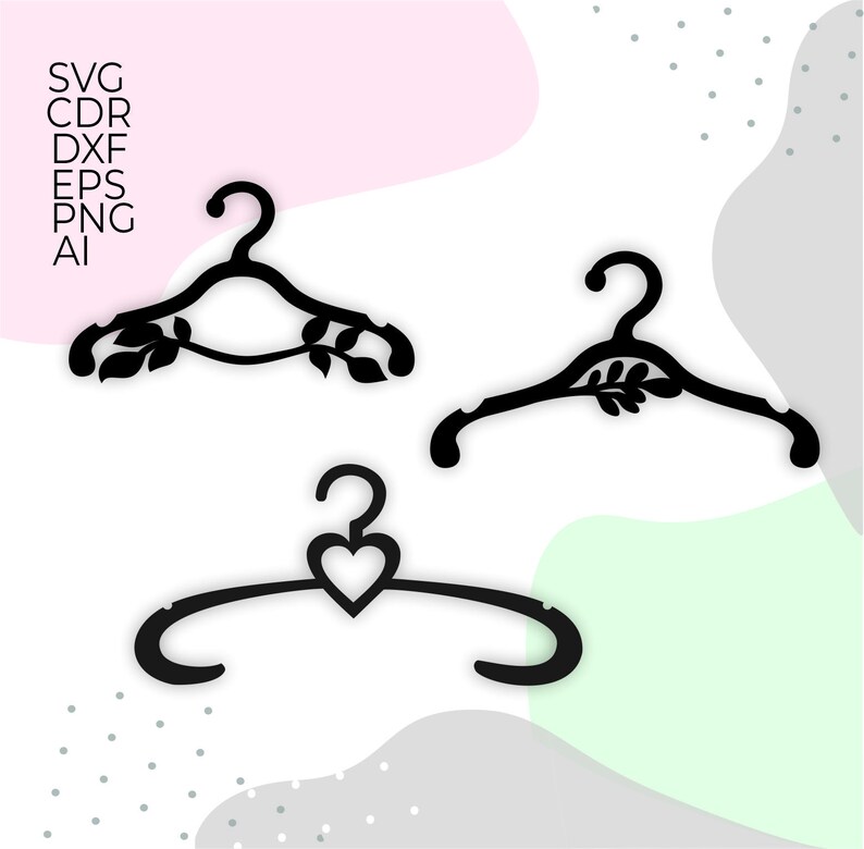 Hanger Svg Laser Cut Wedding Hangers Svg Clothes Hanger Svg - Etsy