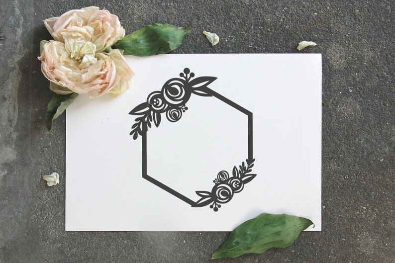 Cake Topper Svg Wedding Cake Topper Svg Wreath Frame Svg - Etsy