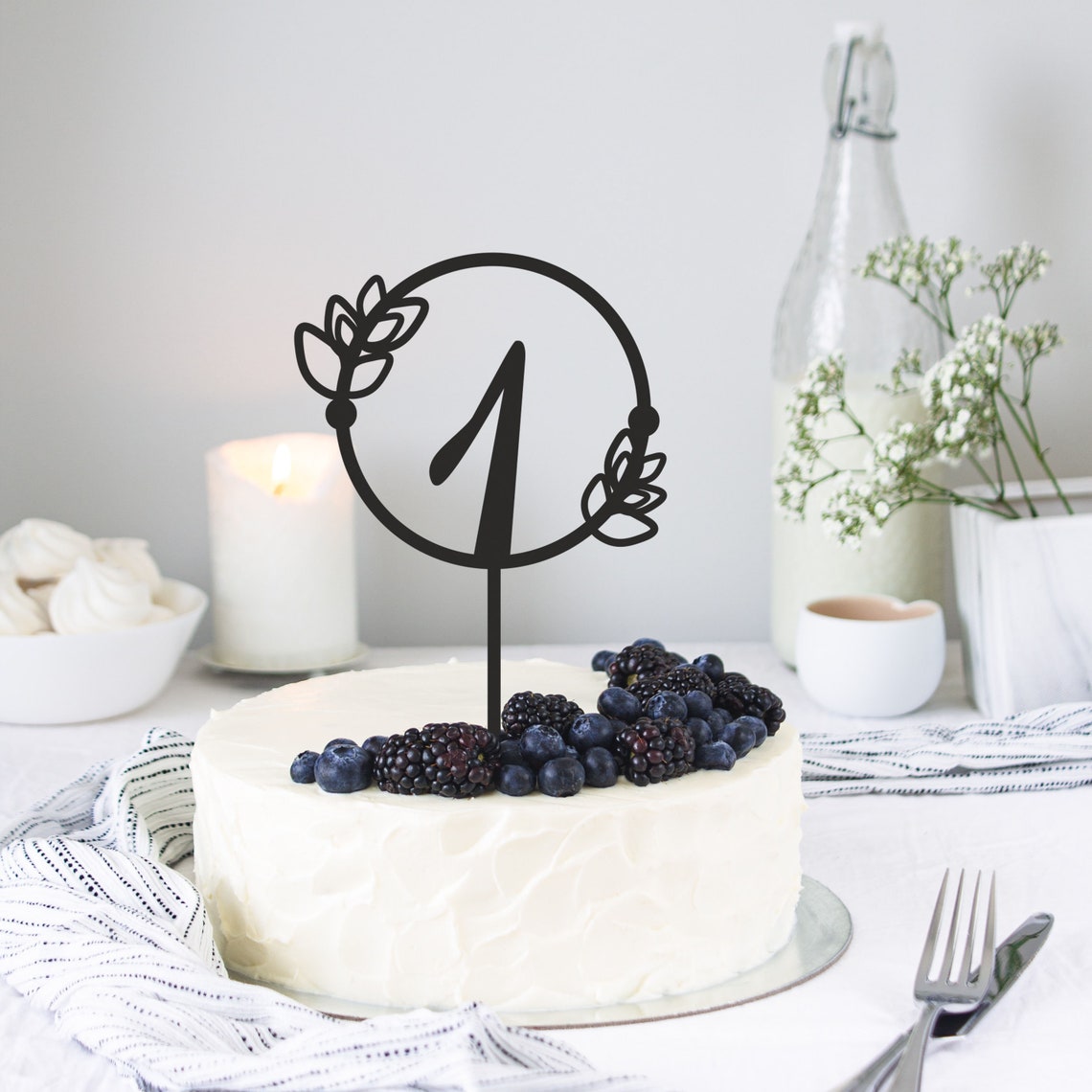 Numbers Svg Cake Topper, Birhday Numbers Svg, Any Number Cake Topper ...