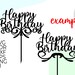 Cake Topper Svg Elements Bundle, Elements Bundle for Wedding, Cake ...