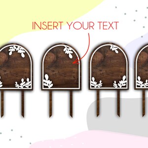 Arch Cake Topper Svg, Birthday Cake Toppers Laser Cut File, Glowforge ...