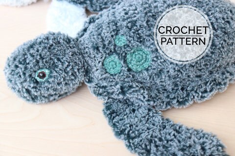SMALL Crochet Turtle Pattern Mini Turtle Crochet Pattern - Etsy