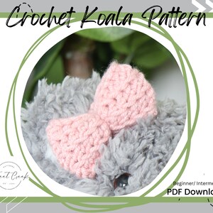 Crochet Pattern: Koko the Koala SMALL Lovey Koala Pattern Crochet Koala ...