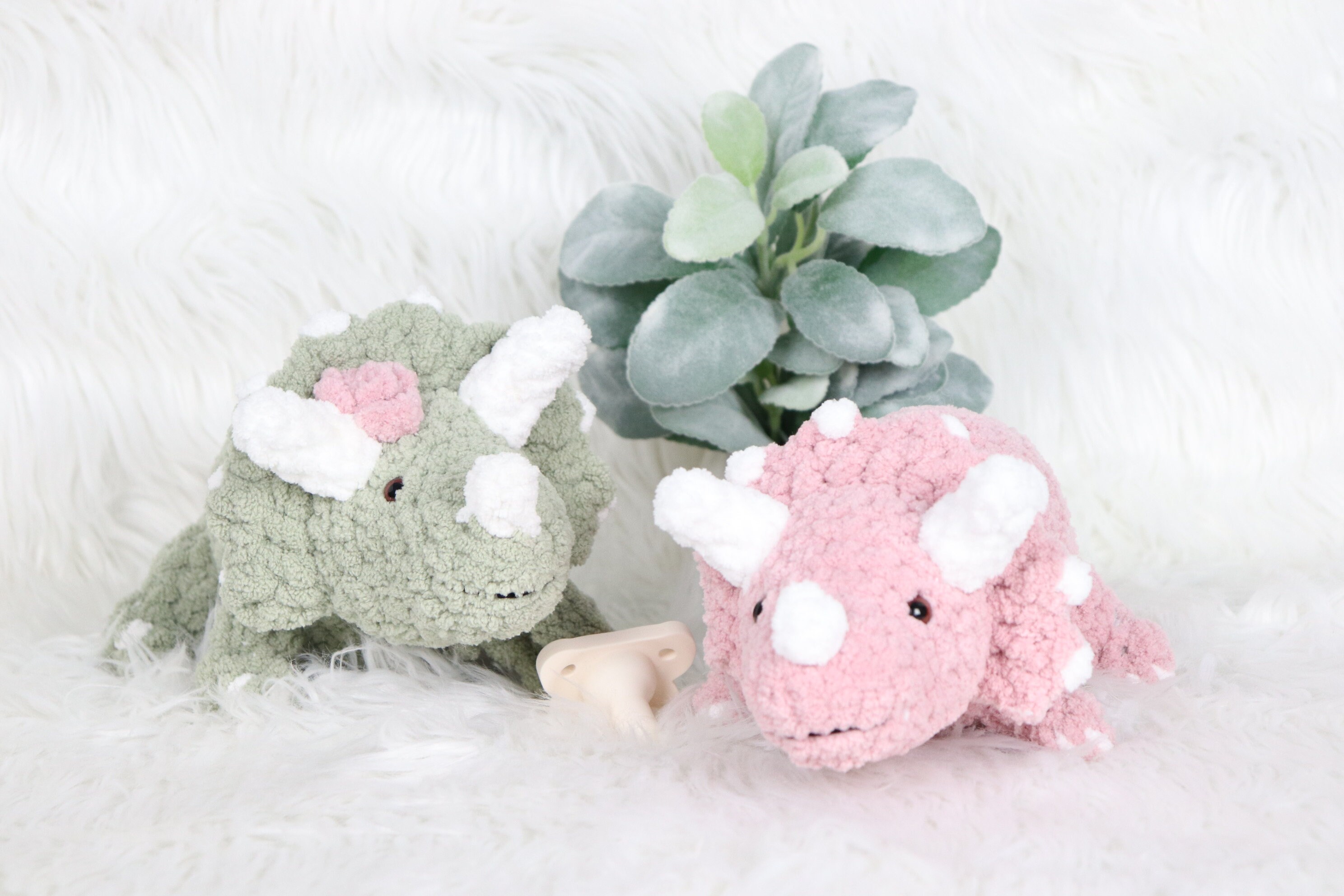 Crochet Triceratops PATTERN Crochet Triceratops Dinosaur Crochet ...