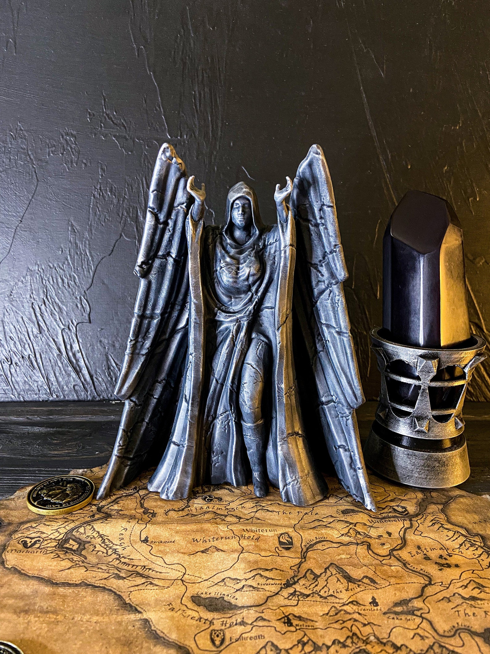 Meridia Statue Skyrim Daedric Prince the Elder Scrolls - Etsy