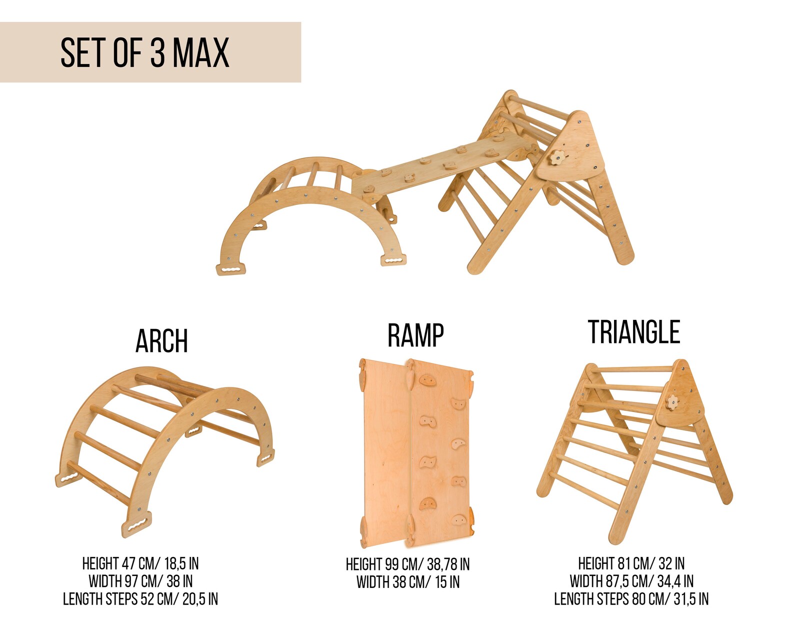 Montessori Climbing Arch Gymnastic Gift Montessori Gym - Etsy