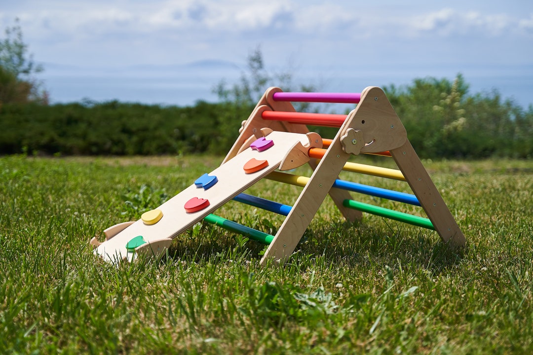 Climbing Triangle for Toddlers Rock Indoor Playground - Etsy