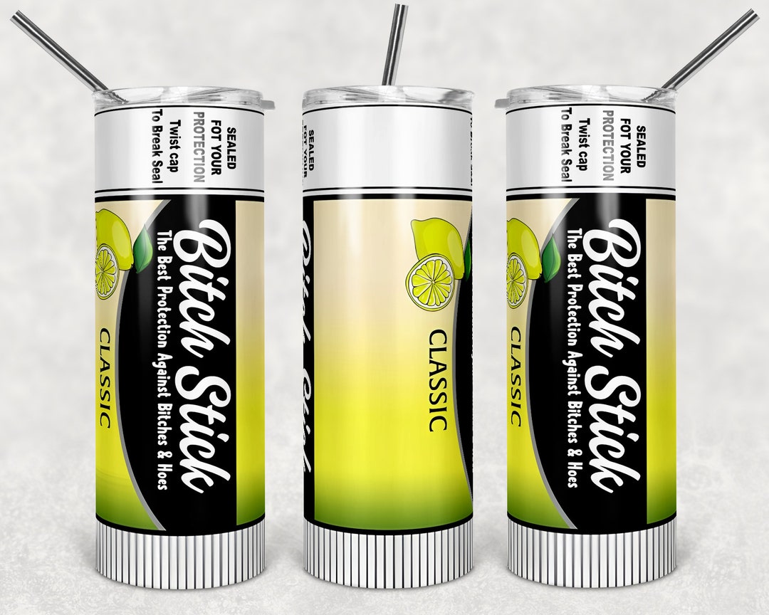 Chapstick Bitchstick Inspired 20 Oz Skinnytumbler Tumbler Wrap ...