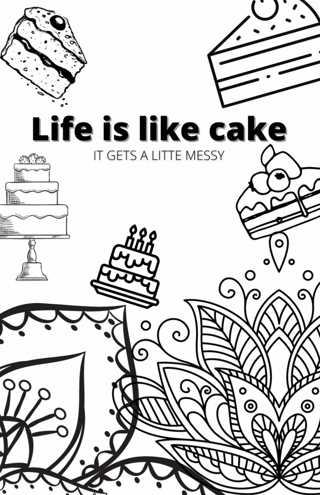 Digital Coloring Pages - Etsy