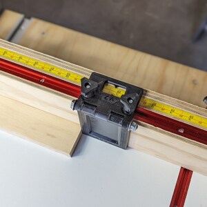 T-track Stop Block With Pivoting Stop | Make Precise Repeatable Cuts - Etsy