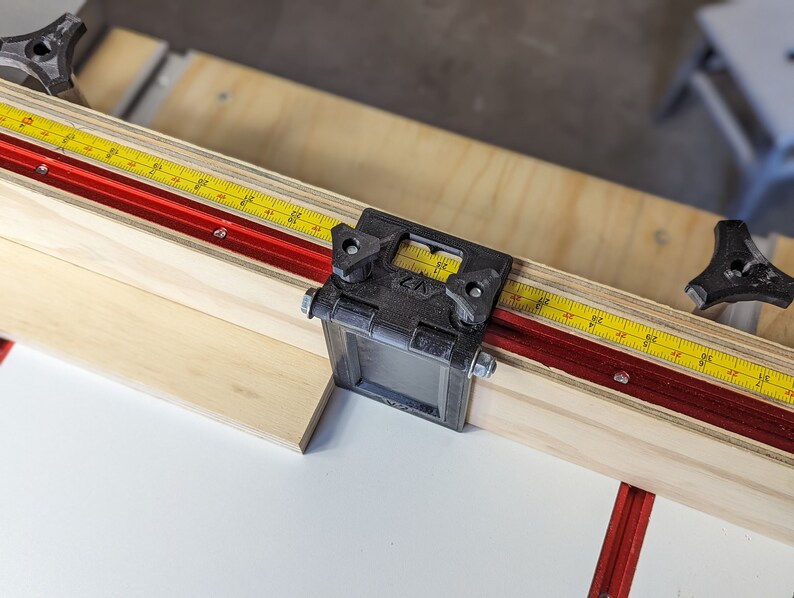 T-track Stop Block With Pivoting Stop | Make Precise Repeatable Cuts - Etsy