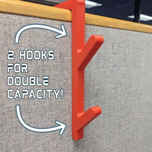 Dual Cubicle Hook, Office & Desk Storage, Office Organization, Cubicle ...
