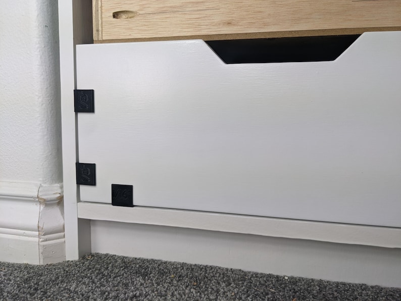 Woodworking Cabinet Drawer Reveal Spacer L-tabs | Woodworker Gift ...