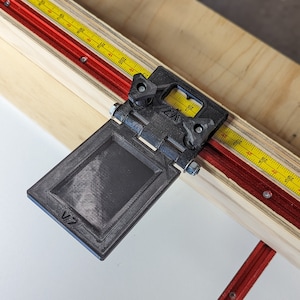 T-track Stop Block With Pivoting Stop | Make Precise Repeatable Cuts - Etsy