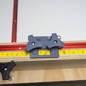 T-track Stop Block With Pivoting Stop | Make Precise Repeatable Cuts - Etsy