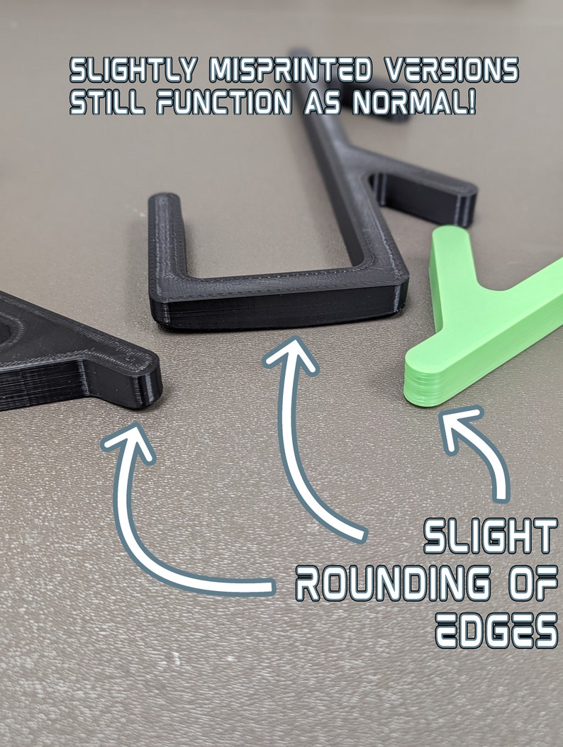Dual Cubicle Hook, 3D Printed, Office Hook, Office & Desk Storage ...