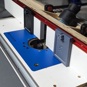 Front Facing T-track Stop Block for Router Table | Miter Saw Station ...