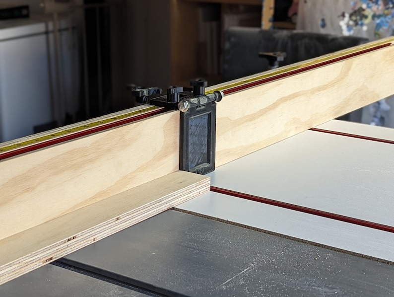 T-track Stop Block With Pivoting Stop | Make Precise Repeatable Cuts - Etsy