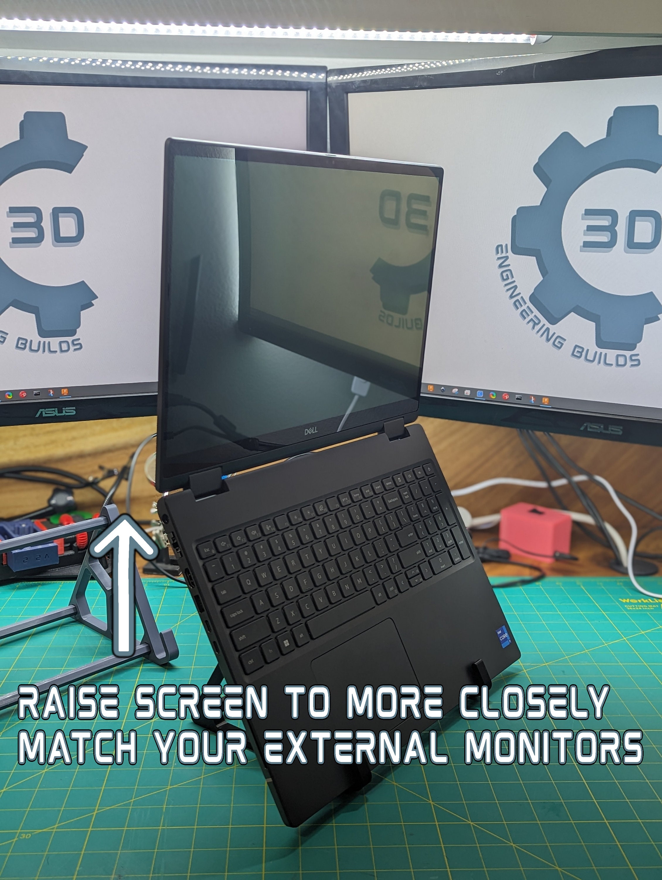 Triangular Laptop Stand for Tablet/macbook/chromebook/microsoft Surface ...