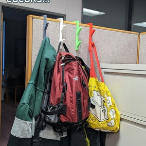 Dual Cubicle Hook, Office & Desk Storage, Office Organization, Cubicle ...