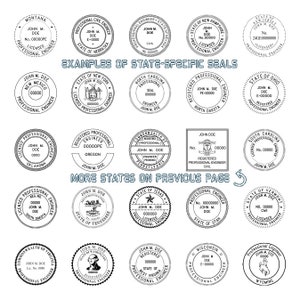 4.75" Personalized Professional Engineer Stamp Nameplate - Custom PE ...