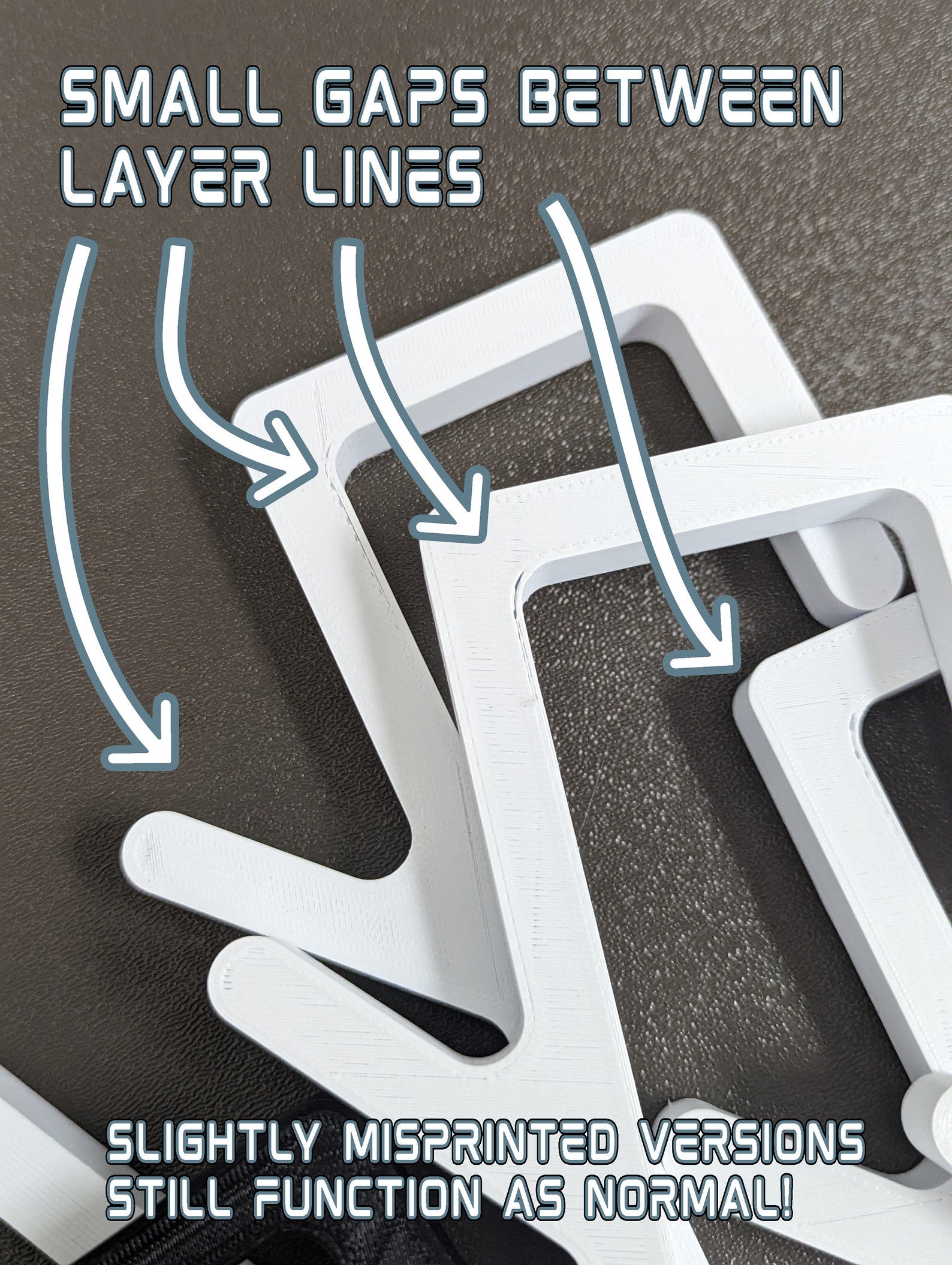 Dual Cubicle Hook, 3D Printed, Office Hook, Office & Desk Storage ...