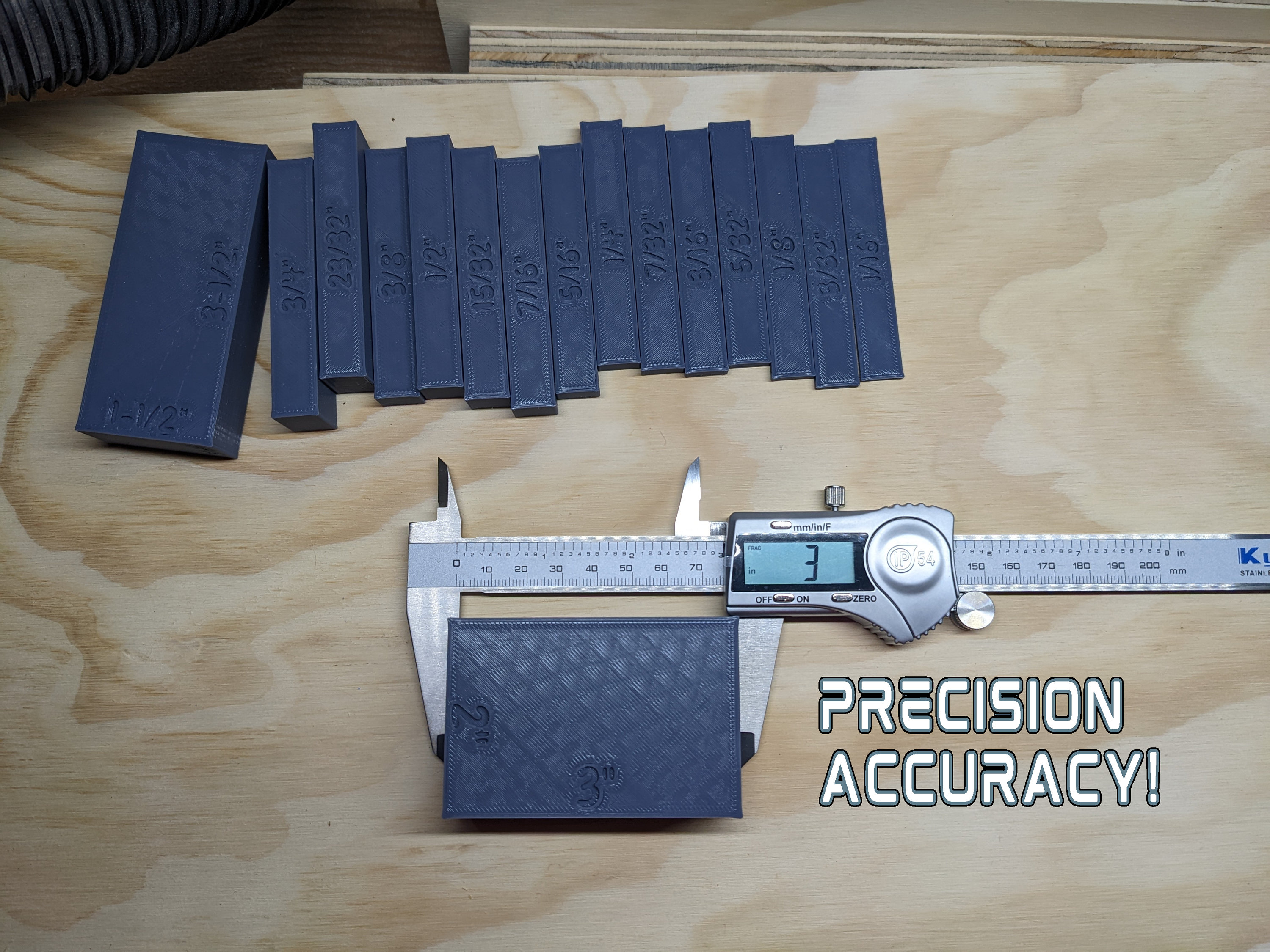 Woodworking Setup Blocks for Table Saw, Router Bits, Drill Bits, Table ...