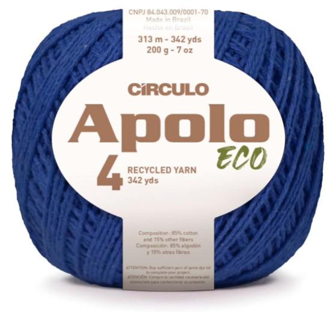 Circulo Apolo Eco 4/4 - Ball Blue (color #2775) - 200 GRAMS - Etsy