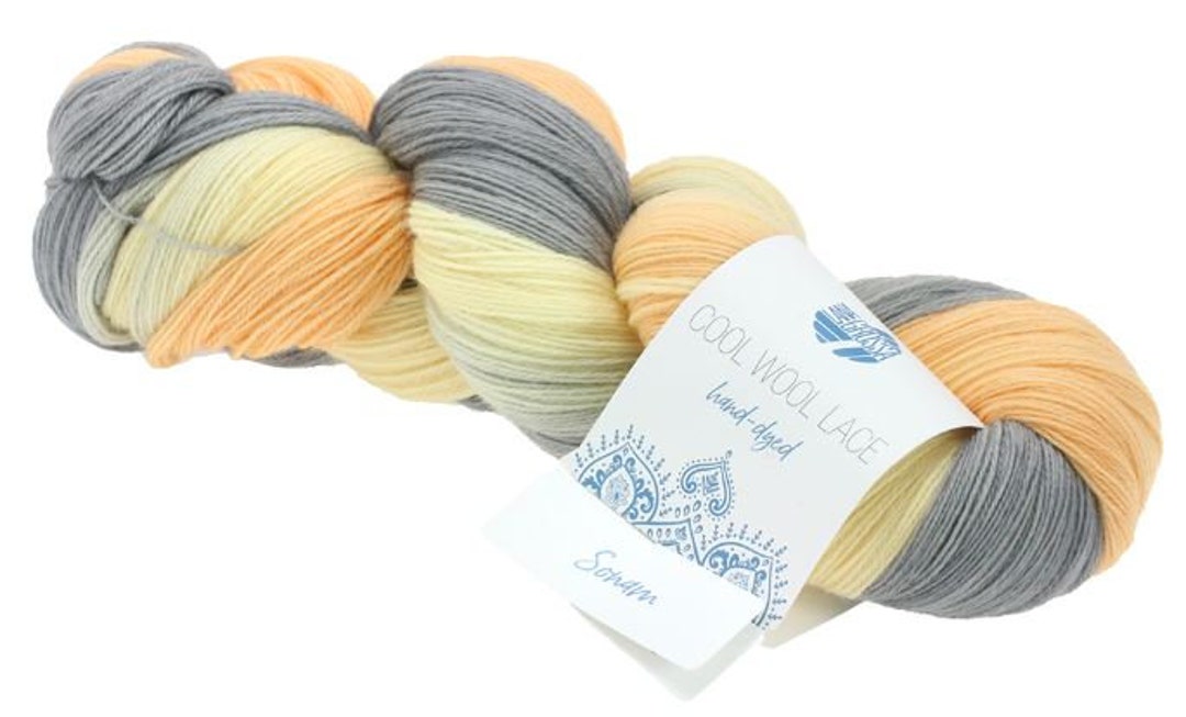 40% Off! Lana Grossa Cool Wool Lace Hand-dyed Limited Edition - Sonam ...