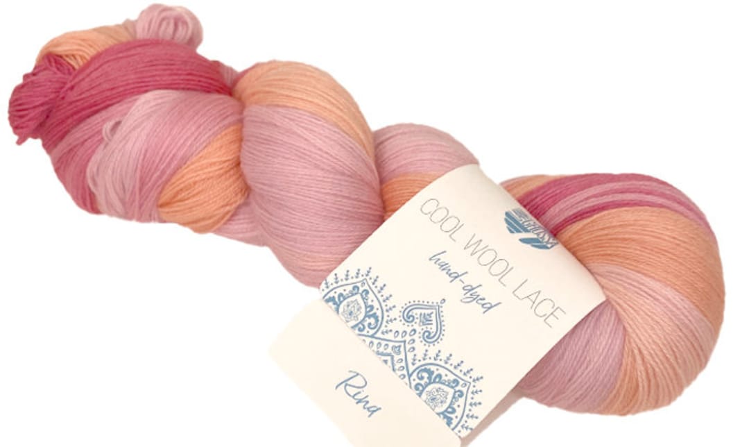 40% Off! Lana Grossa Cool Wool Lace Hand-dyed Limited Edition - Rina ...
