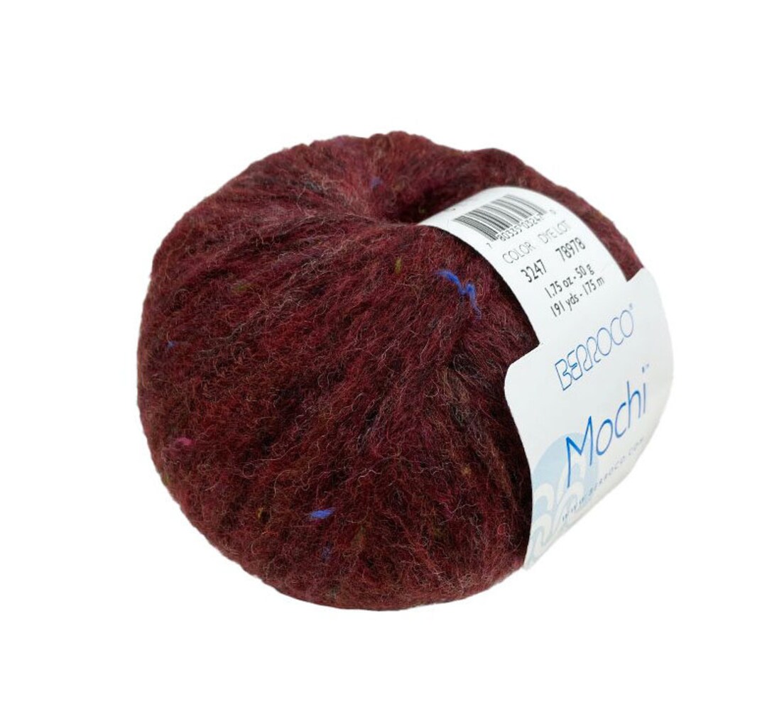 50% off & FREE SHIPPING! 5 Skeins of Berroco Mochi - Garnet (color ...