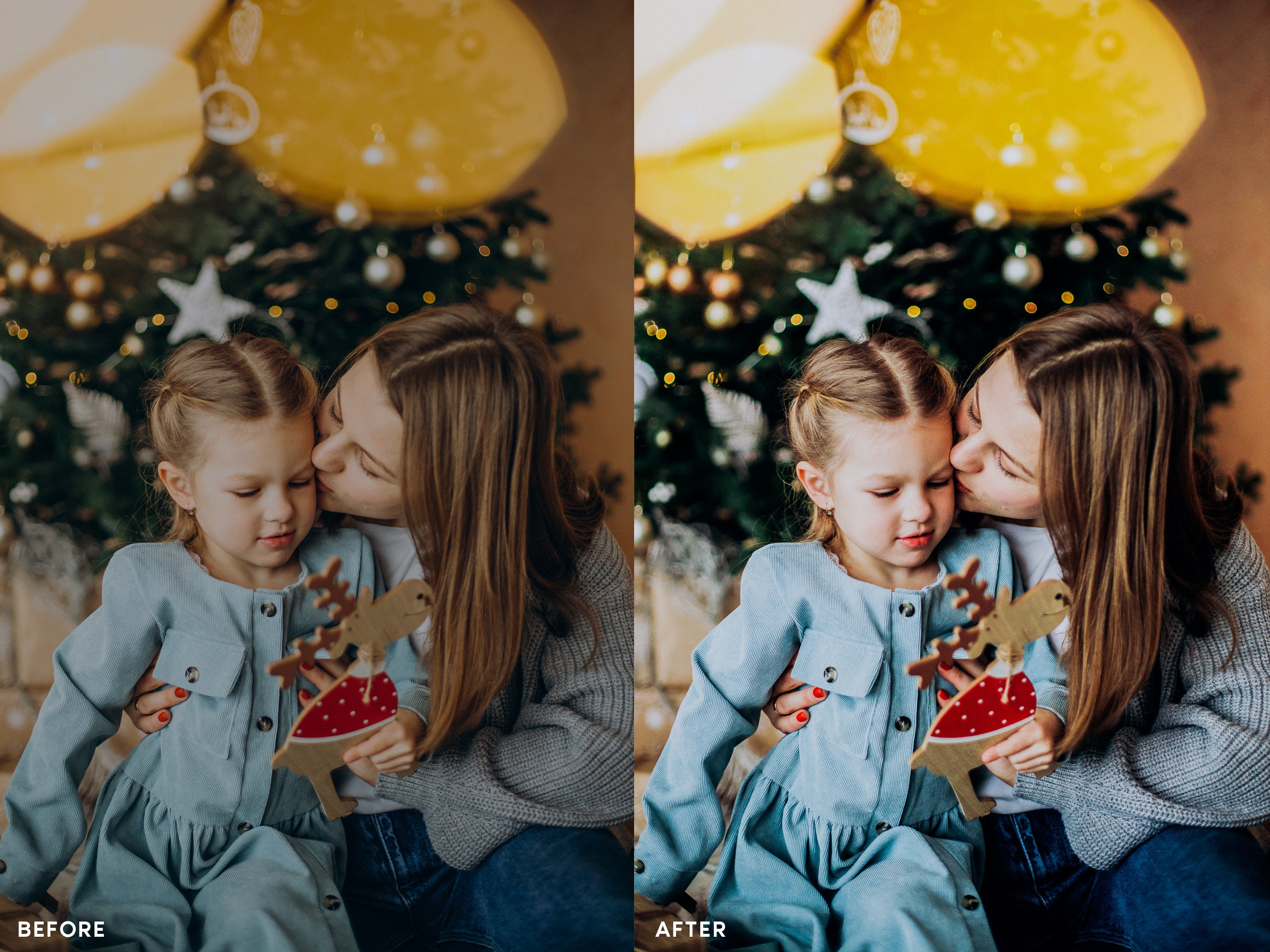10 Desktop & Mobile Preset MOODY WINTER Holiday Filter, Instagram ...