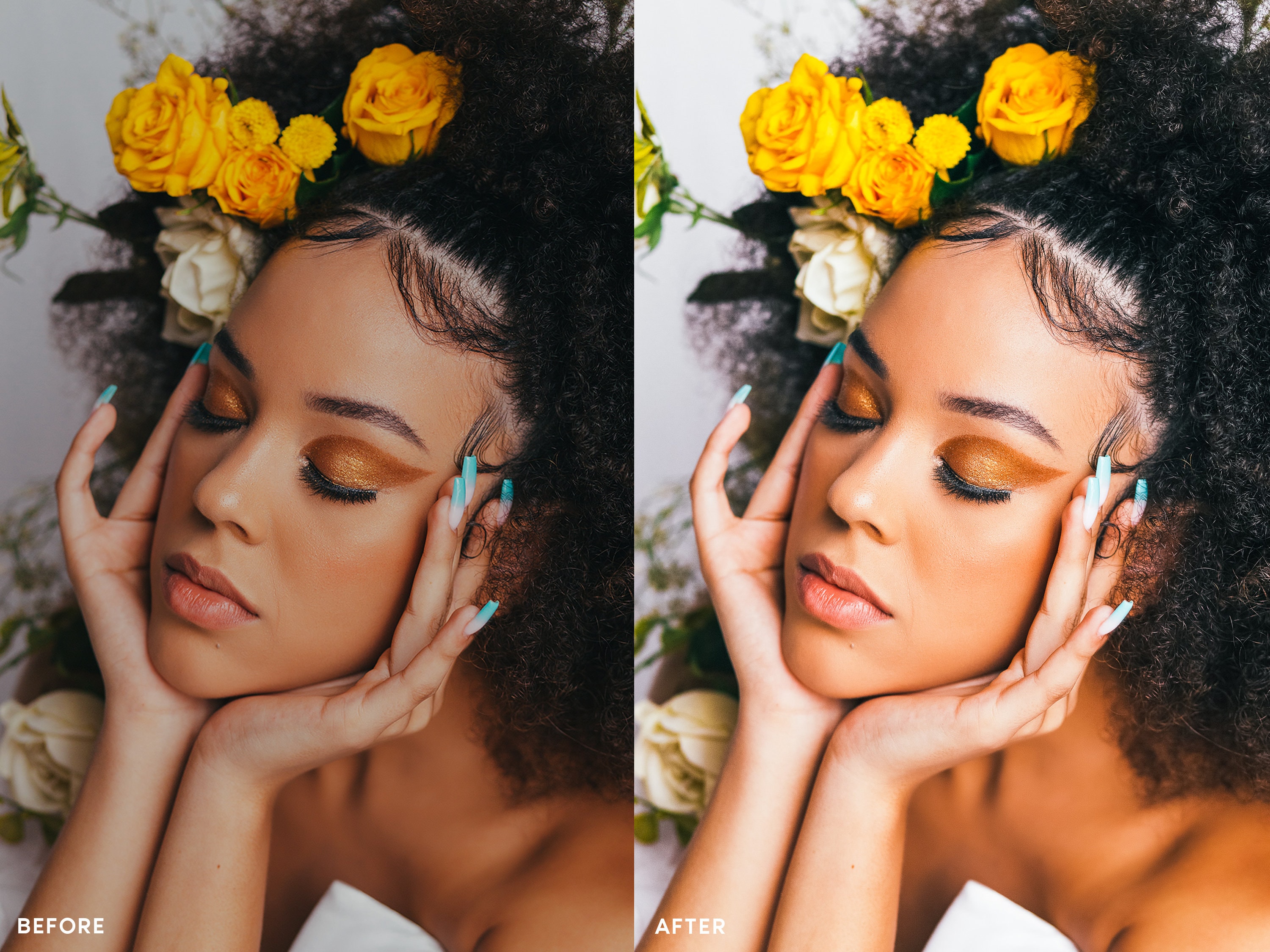 10 Lightroom Mobile & Desktop Presets VIBRANT, Color Pop Lightroom ...