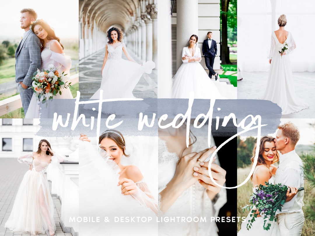 10 WEDDING Lightroom Presets, Mobile & Desktop Lightroom Presets ...
