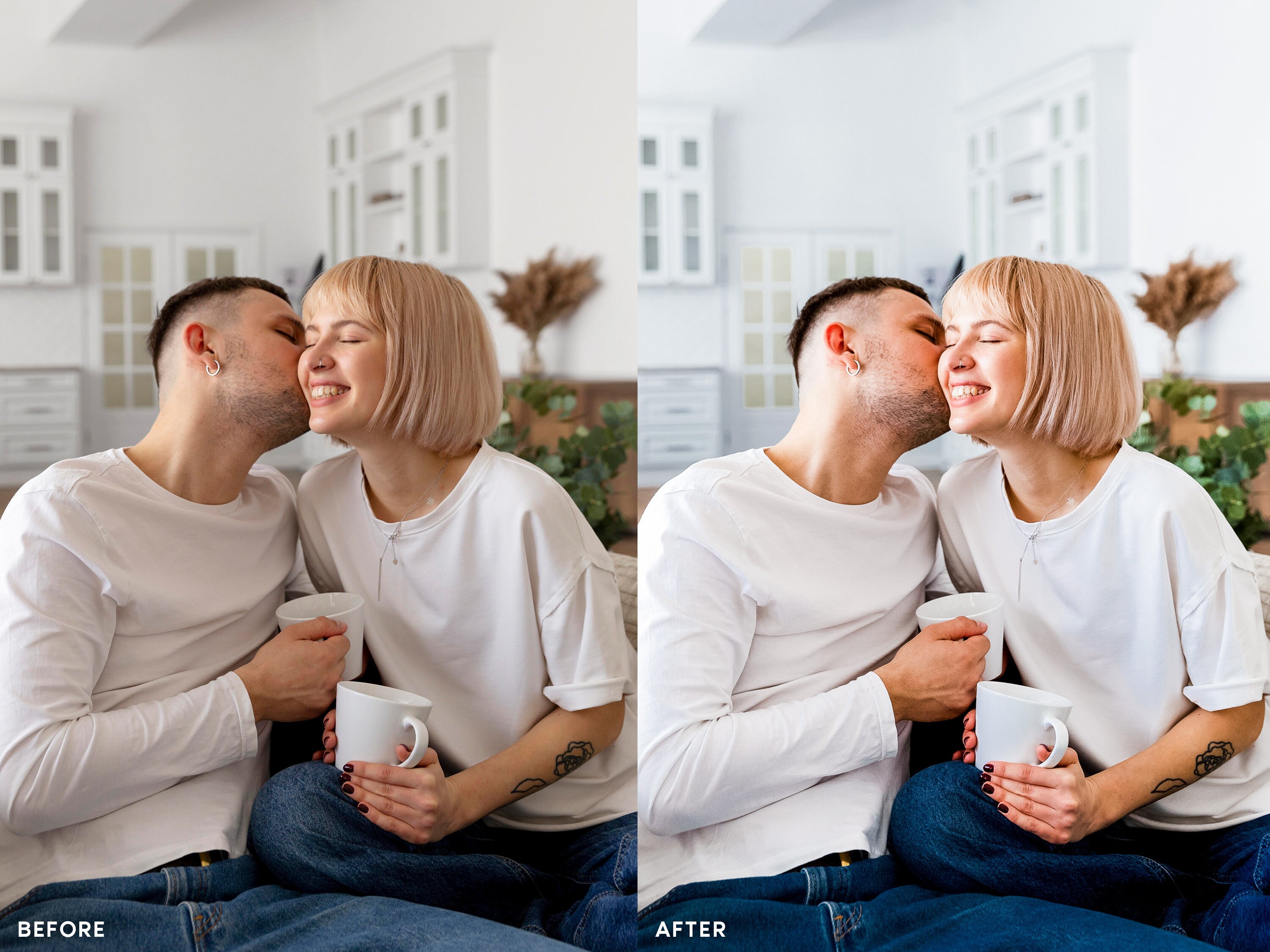 10 LIGHTROOM Presets, Bright Preset, Mobile Lightroom Preset, Instagram ...