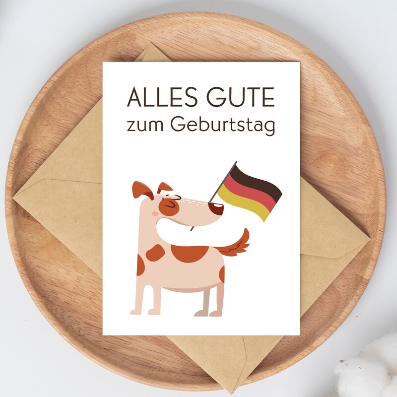 German Cards - Etsy