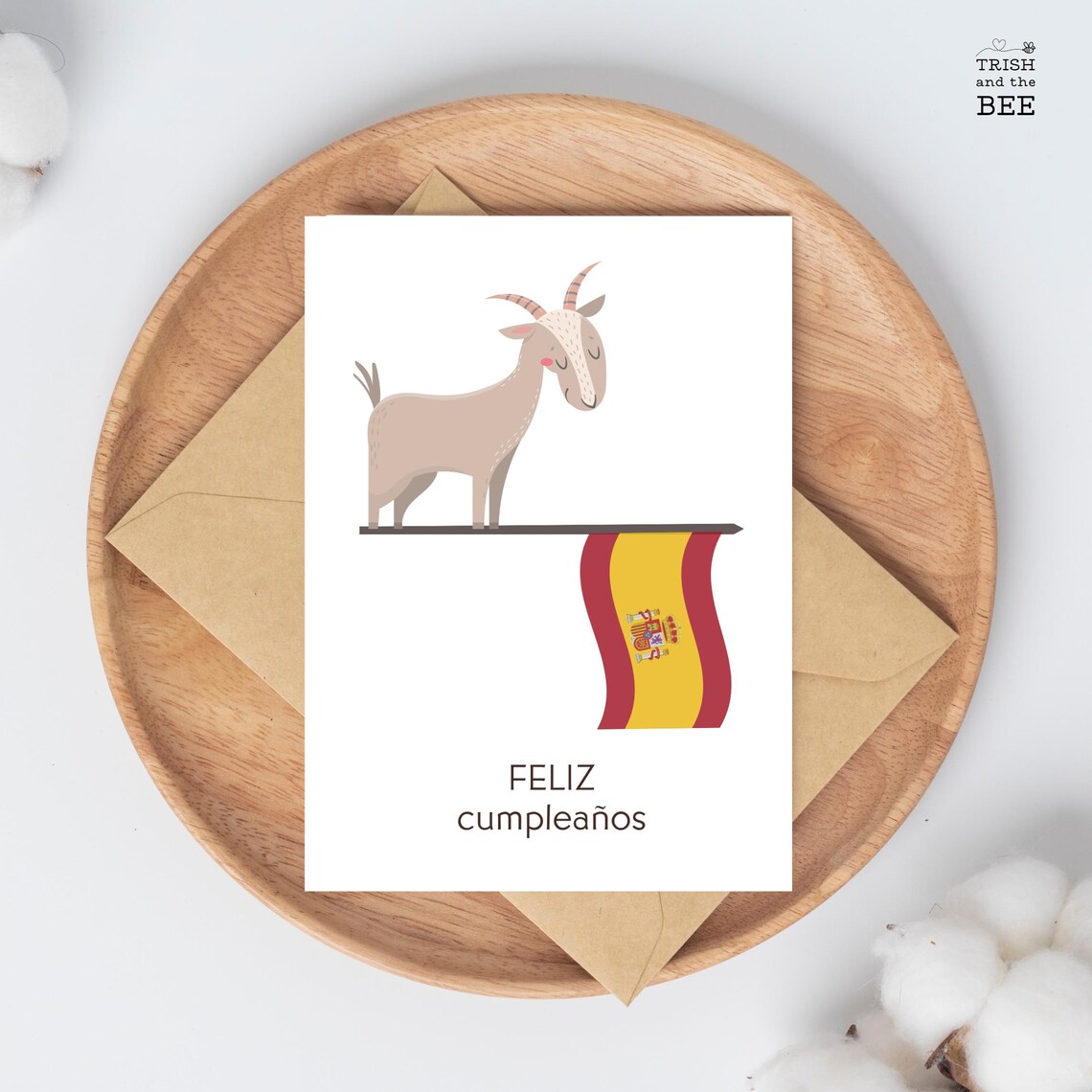 Printable Spanish Birthday Card Feliz Cumpleaños happy Birthday in ...