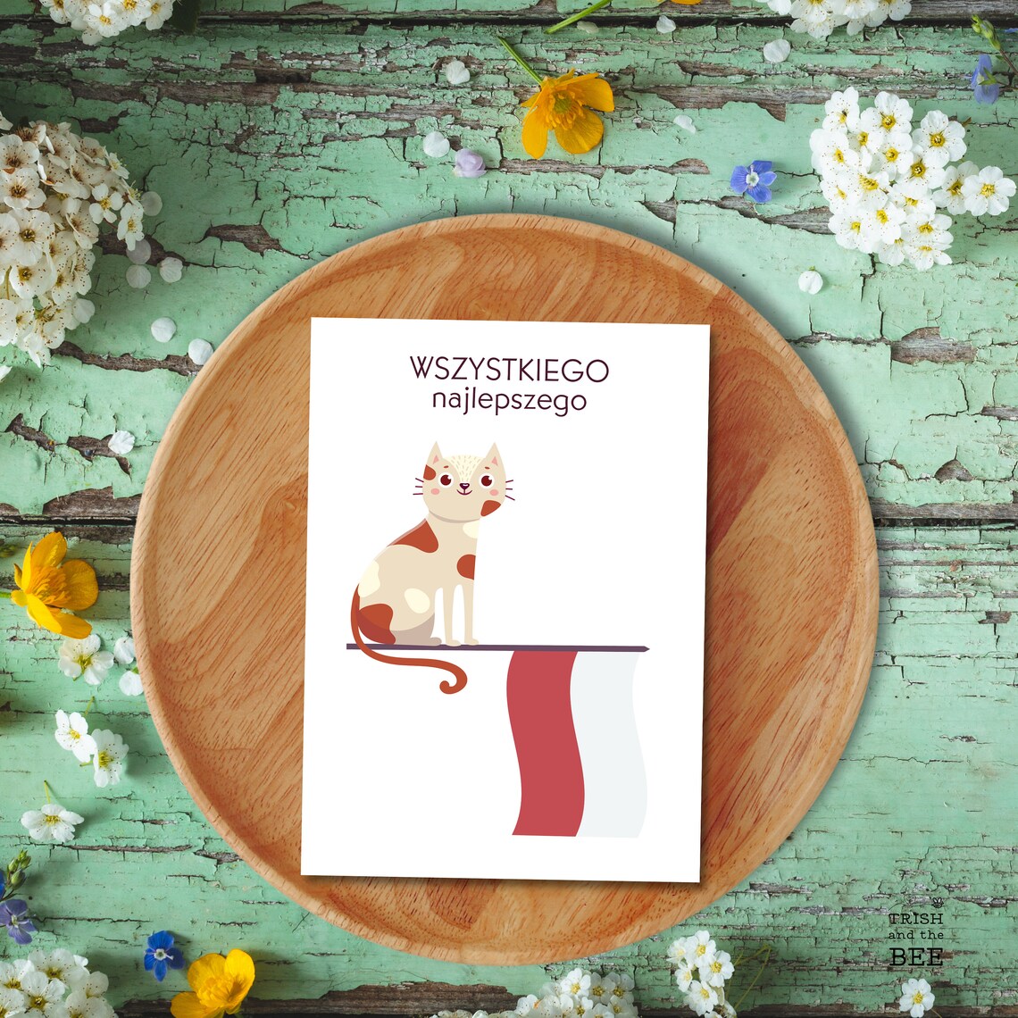 Printable Polish Birthday Card - Wszystkiego Najlepszego (happy ...
