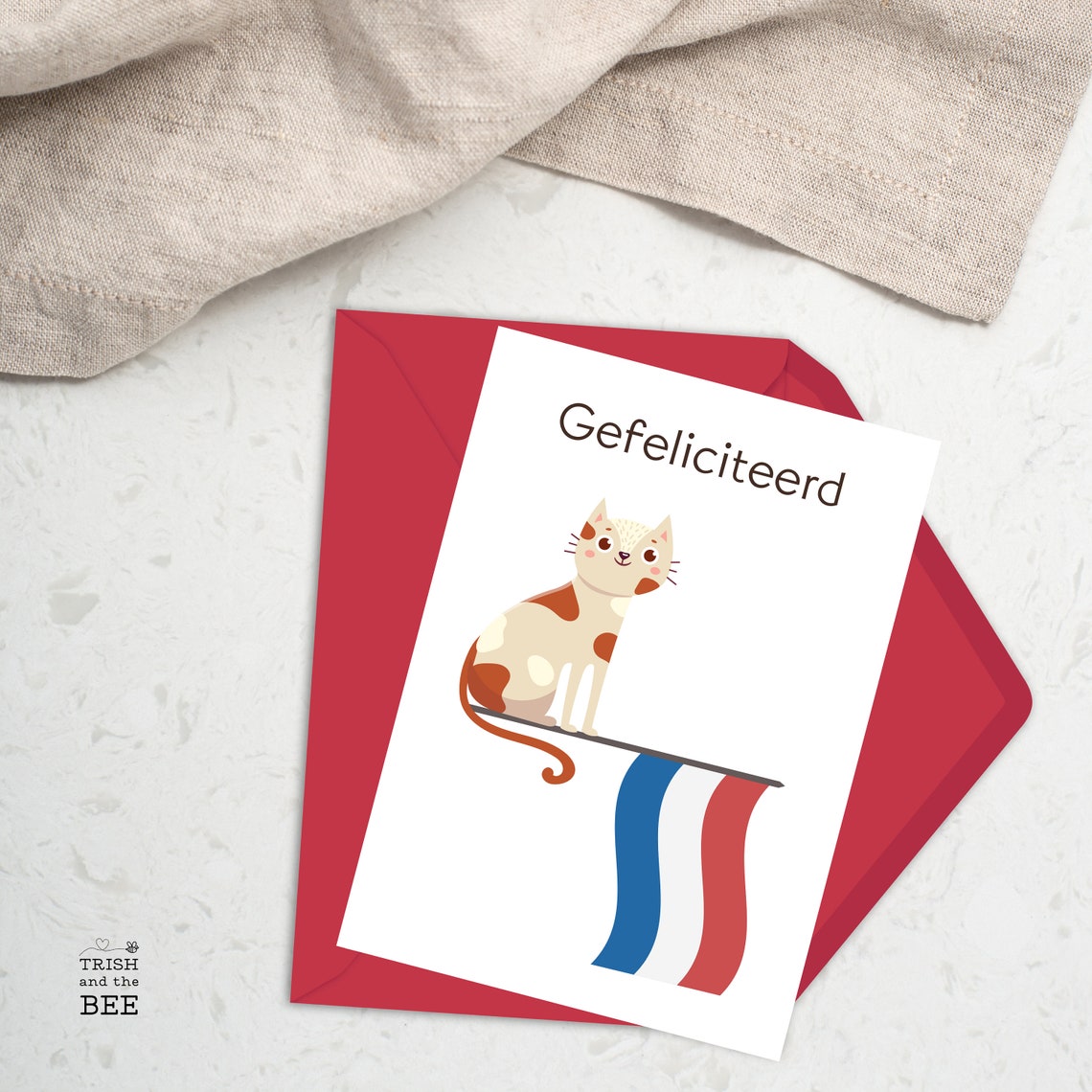 Printable Dutch Birthday Card - Gefeliciteerd (happy Birthday in Dutch ...
