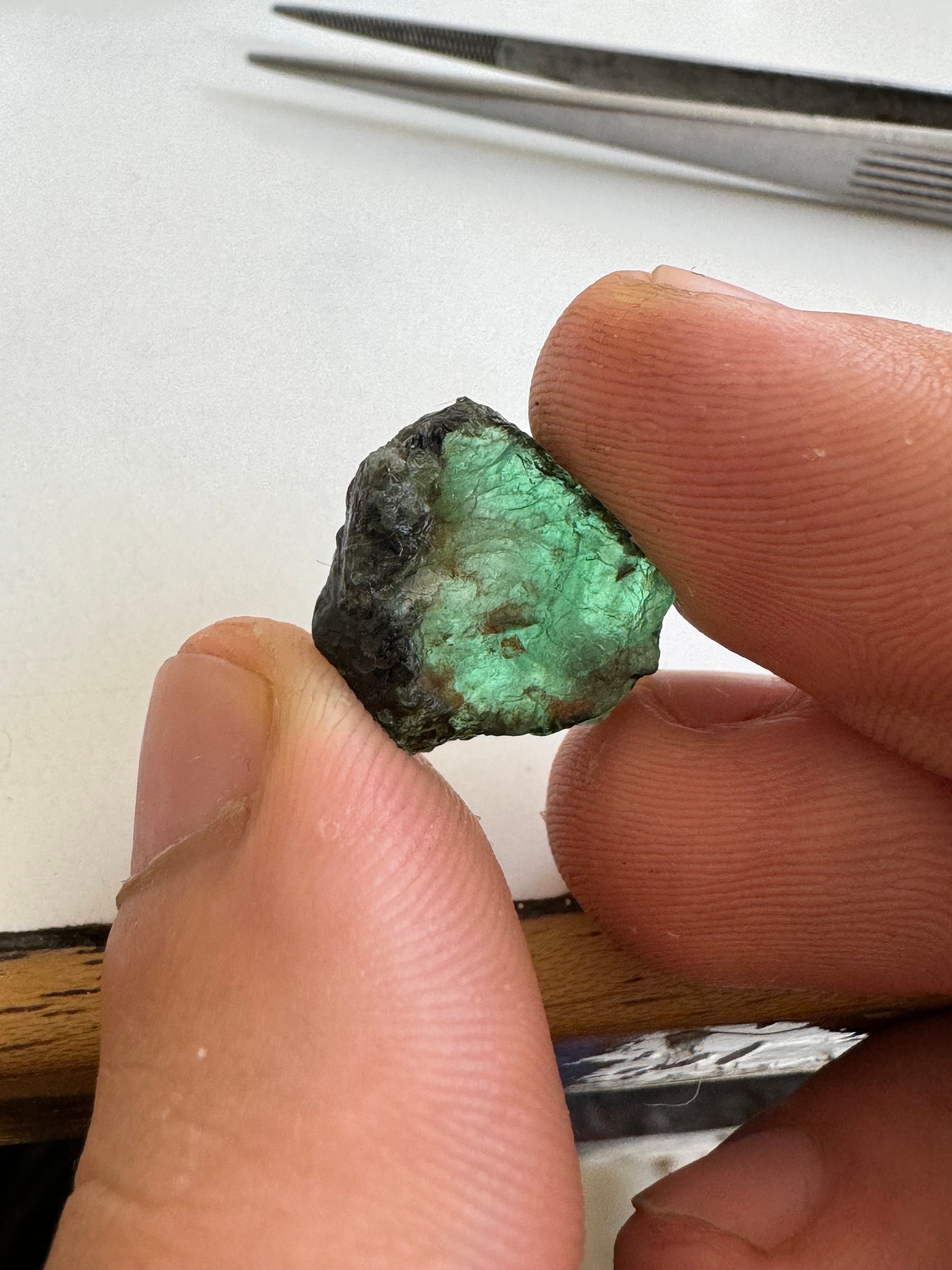Rarest Most Raw Emerald Specimen 12 Cts Naturally Heart Shape Emerald ...