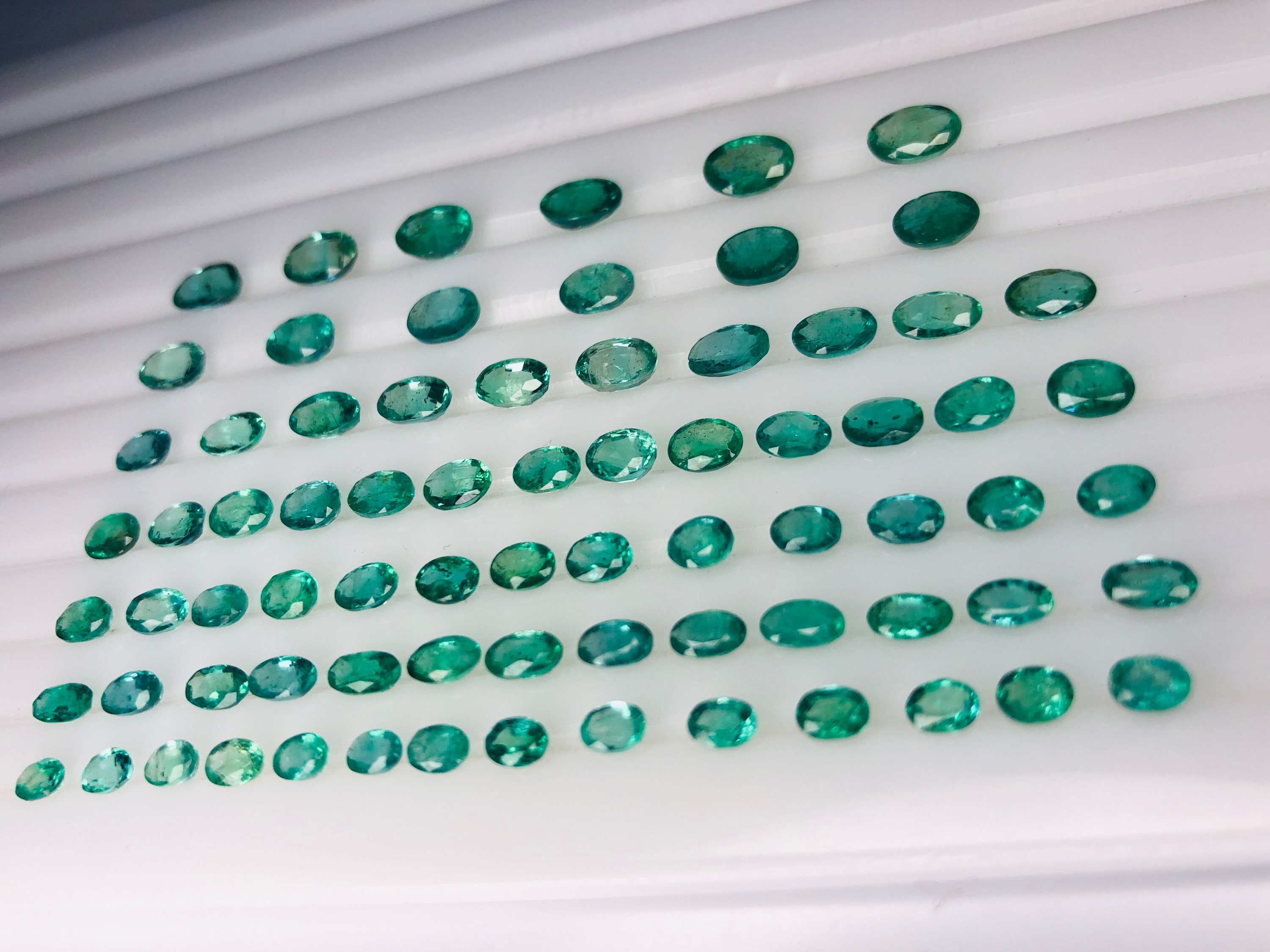 Natural Emerald Oval Cut Emerald Gemstone Untreated Emerald 4mmx3mm to ...