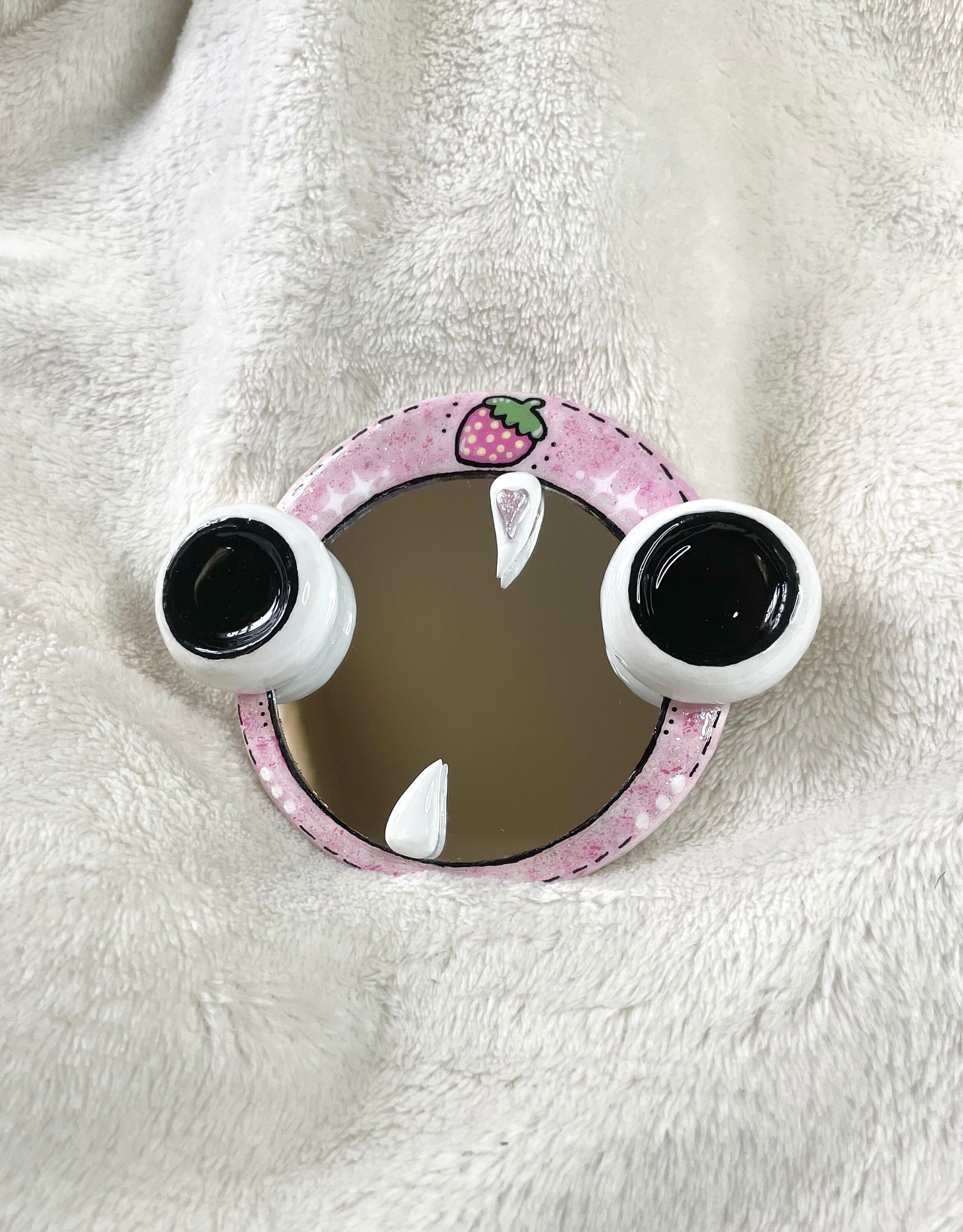 Small Clay Mirrors/ Art Sculpture - Etsy