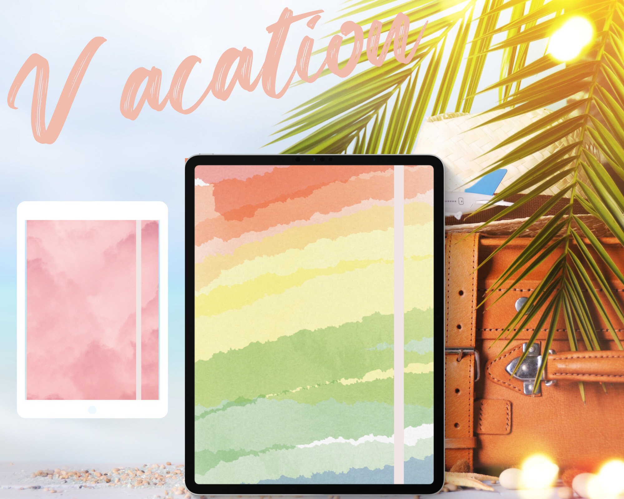 Boho Digital Notebook Covers , Planner Covers , Minimal Digital Journal ...