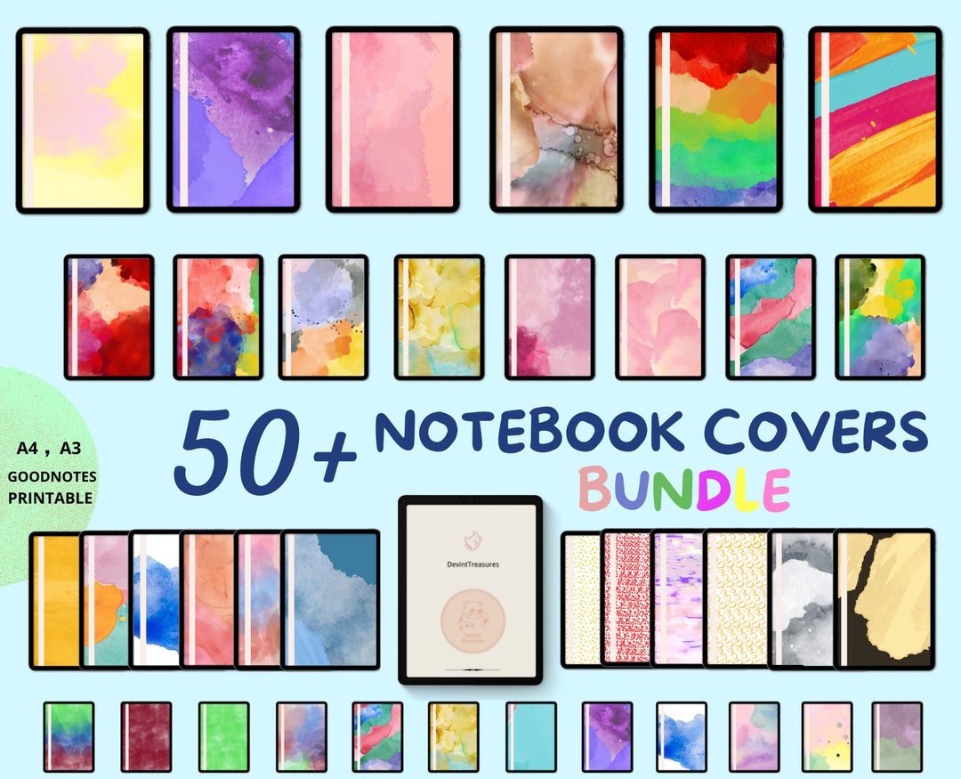 Digital Planner Cover , Digital Cover Goodnote , Goodnote Notebook ...