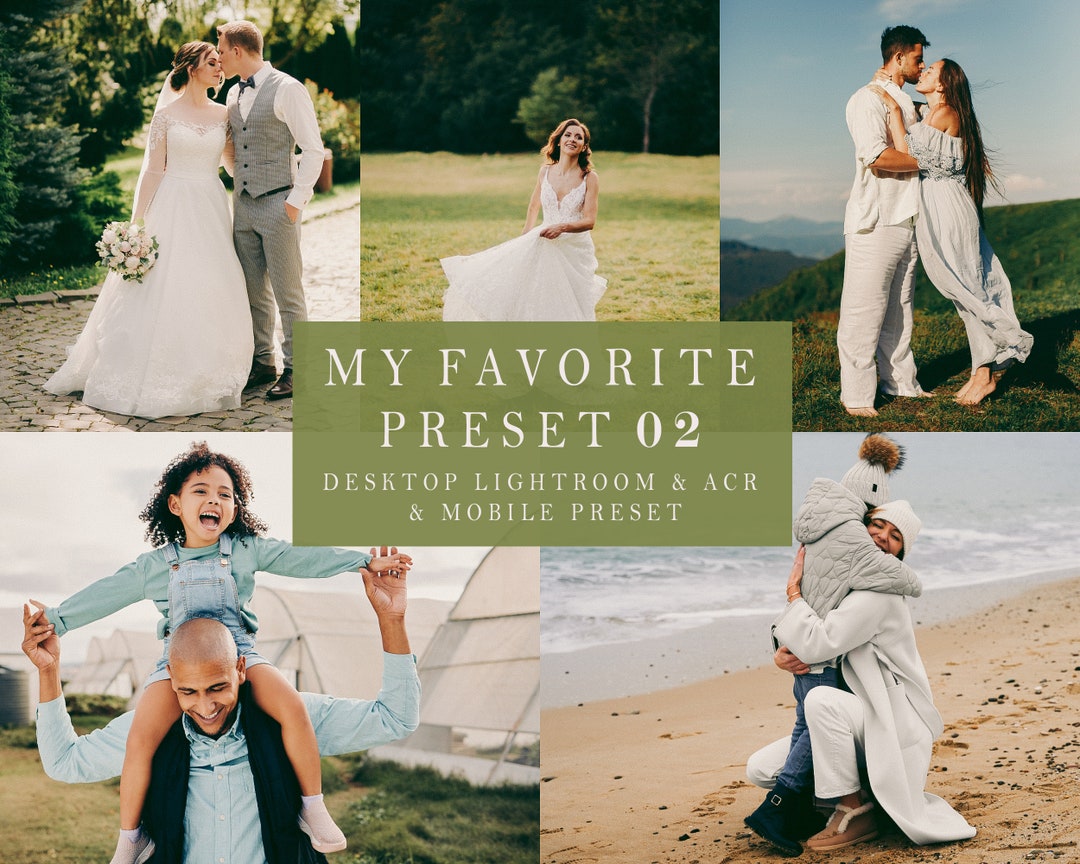 My Favorite Preset 02 - Desktop Lightroom, Photoshop + Mobile Preset ...