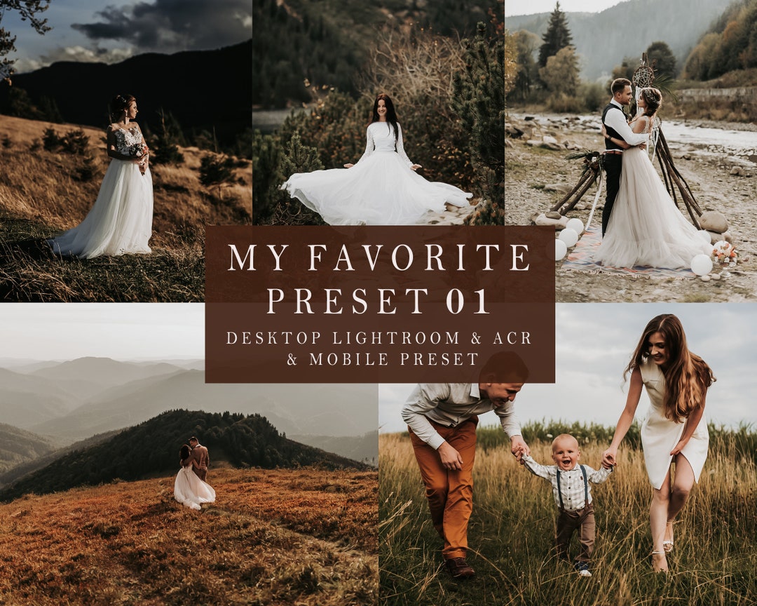 My Favorite Preset 01 - Desktop Lightroom, Photoshop + Mobile Preset ...