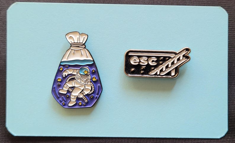 Space Enamel Pin Sets: Astronauts, Planets, Outerspace - Etsy
